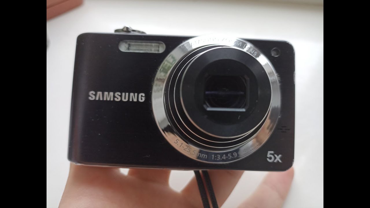 💥Camera Samsung pl80(81 120) black 14.2mp digital vintage compact retro ...