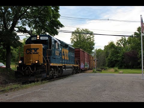 Quick Chase of CSX B735 Down the Framingham Secondary - YouTube