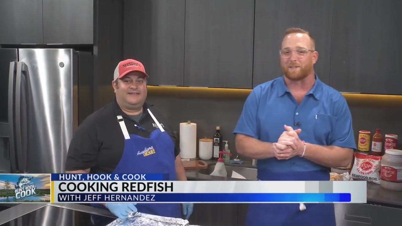 Hunt, Hook & Cook: Cooking Redfish pt. 1 - YouTube