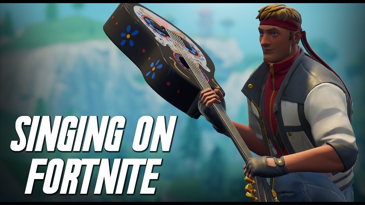 All Star! - SINGING on Fortnite/Raid - YouTube