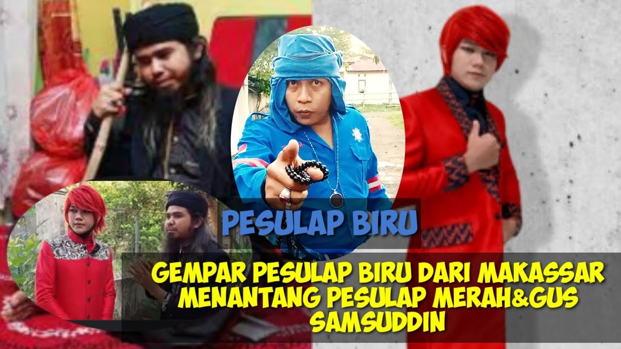 gempar pesulap biru dari makassar menantang pembuktian pesulap merah ...