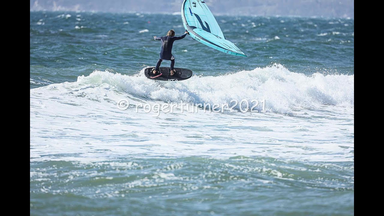 Sandbanks Evening Winging movie with Guy Cribb - YouTube