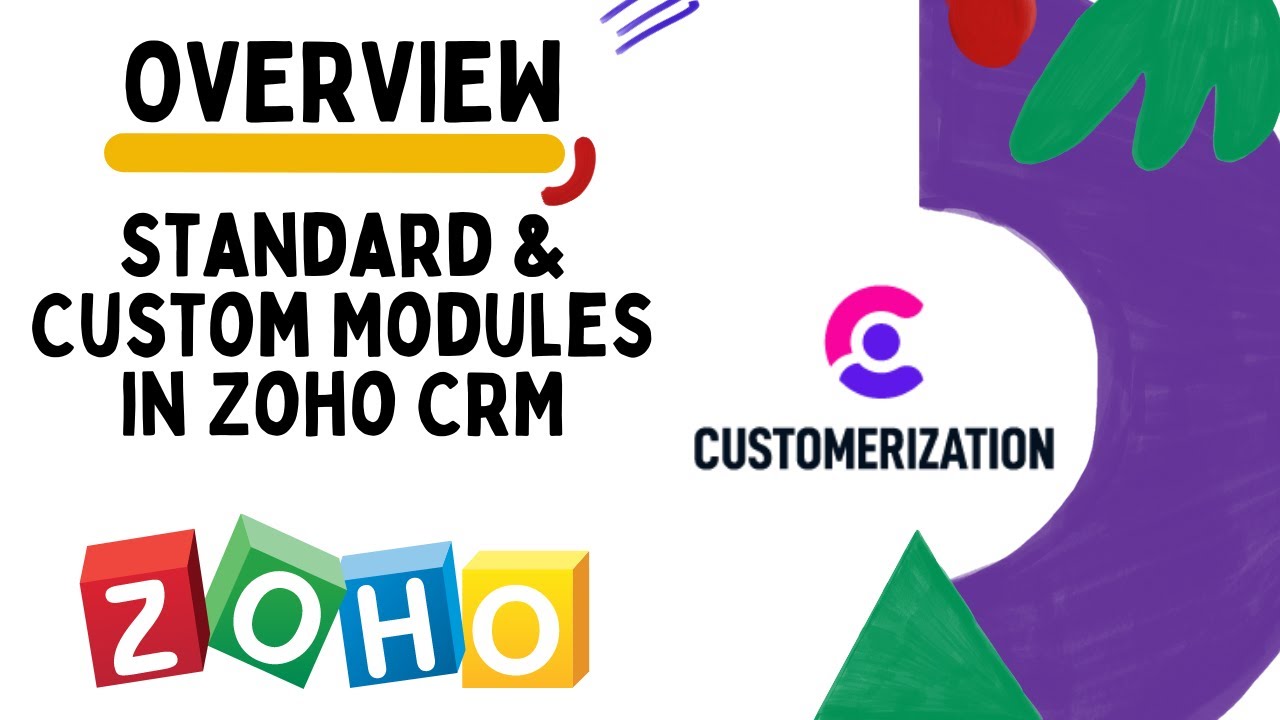Standard & Custom Modules in Zoho CRM 2022 (OVERVIEW) - YouTube