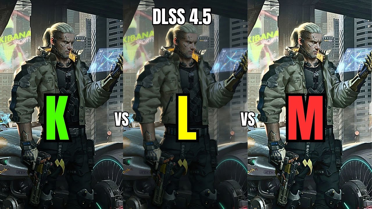 DLSS 4.5 Preset K vs L vs M | Image Quality & Performance Comparison ...