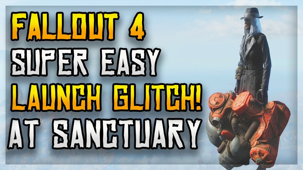 Fallout 4 Glitches! - "NEW" Launch Into Sky Glitch At Sanctuary (Funny ...