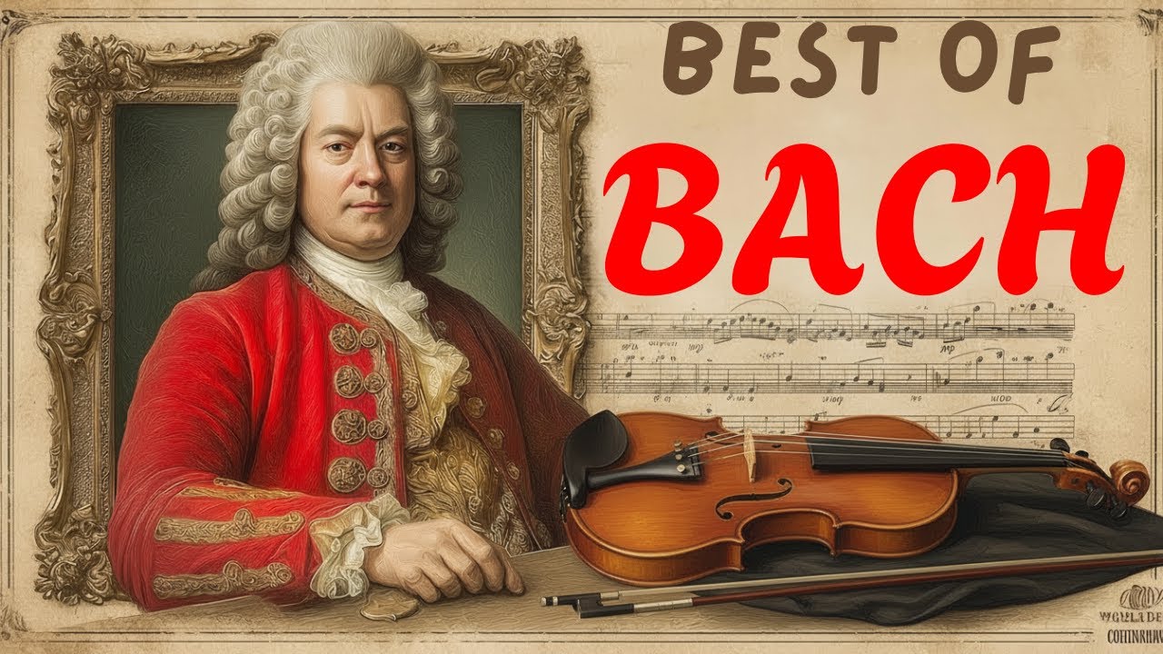 Bach Classical Masterpieces | Relaxing Classical Violin Music - YouTube