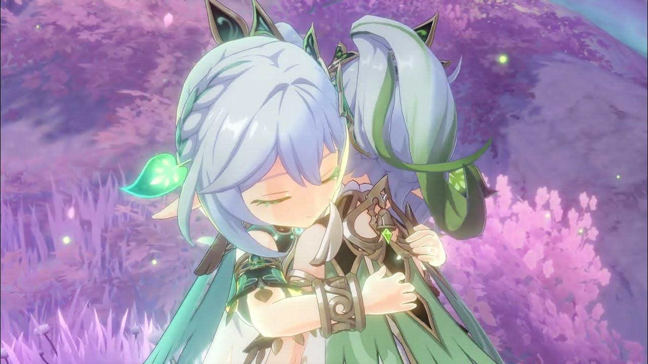 Nahida Cry Scene - Irminsul - Sumeru Archon Quest - Cinematic Cutscene - Genshin Impact - YouTube