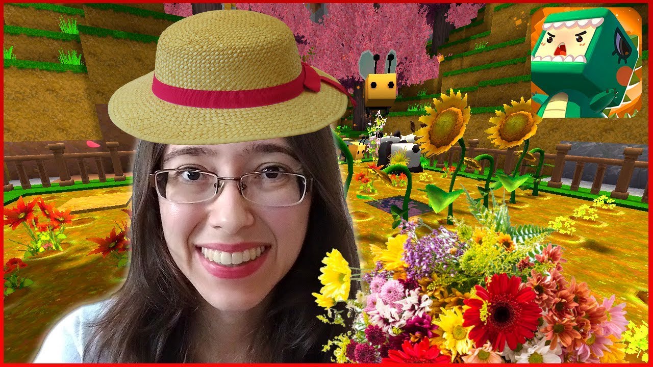 VIREI FLORISTA! PARA QUE SERVEM AS FLORES? - Mini World: Block Art ...