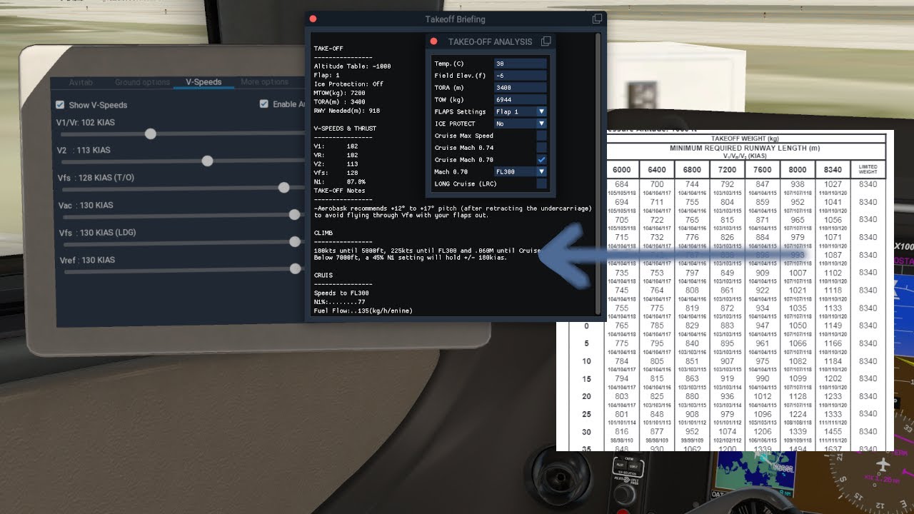 Flight Performance Calculator for EMB-505 Phenom 300 - YouTube