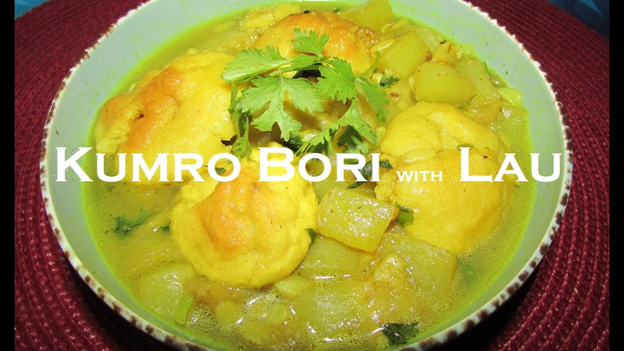 (Niramish)Kumro Bori Diye Lau curry | কুমড়া বড়ি দিয়ে লাউ এর তরকারি ...