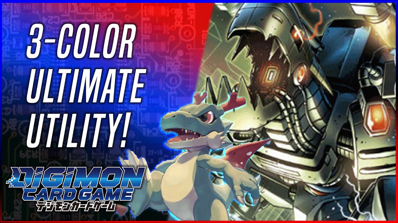 Ultimate Utility Machine Brigade! || Digimon TCG EX1 Deck Profile (EN ...