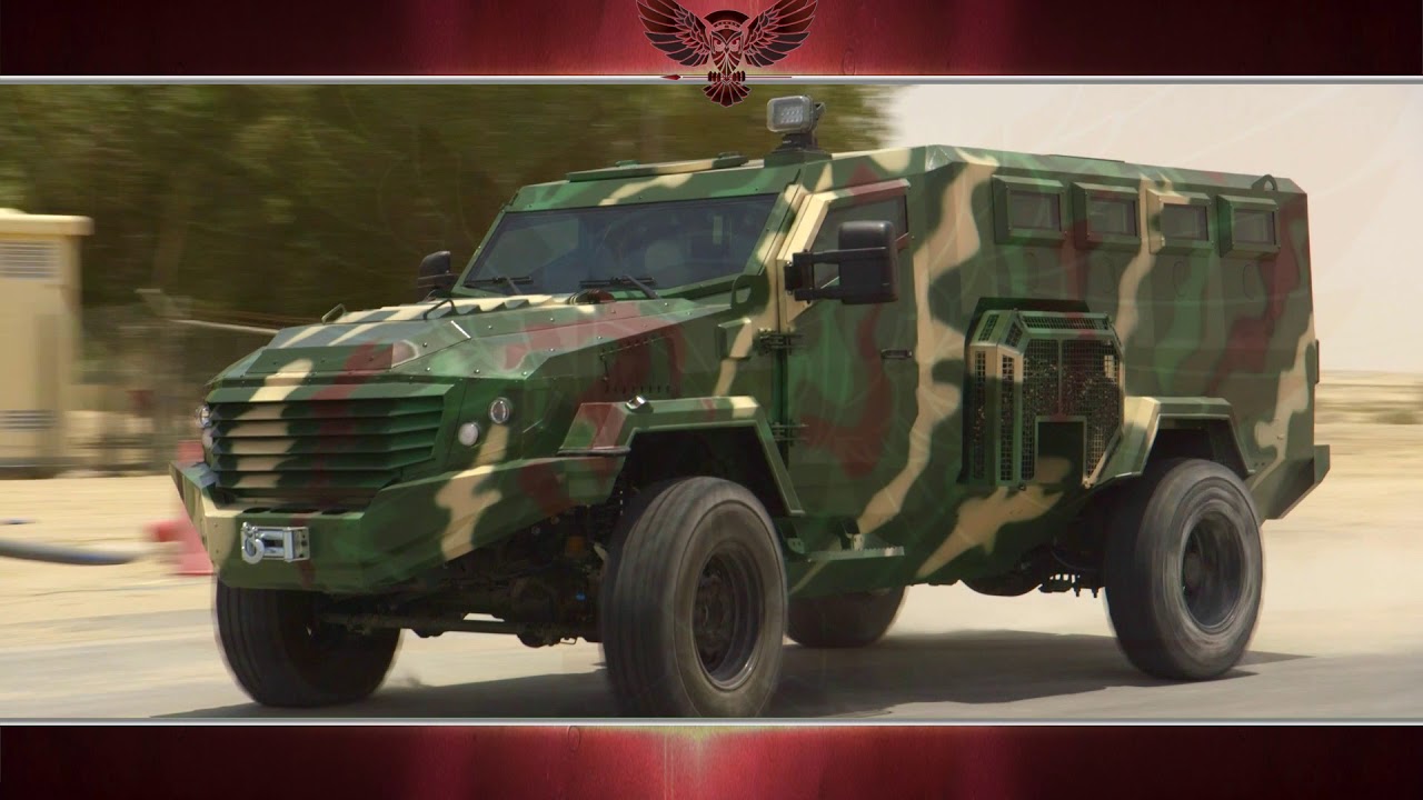 MSPV Panthera F10 – Armoured Personnel Carriers - YouTube
