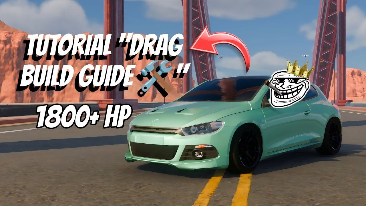 How to Build a Drag Car Volkswagen 🏁 in CPM 2 | Step-by-Step Tutorial ...