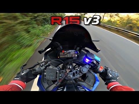 Riding the Beast R15 v3⚡️ | Full Power Ride || 2wheelzone || - YouTube