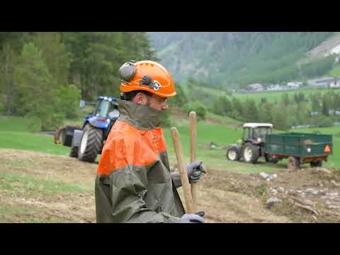 Zivilschutz-Einsatz in Zernez 2018