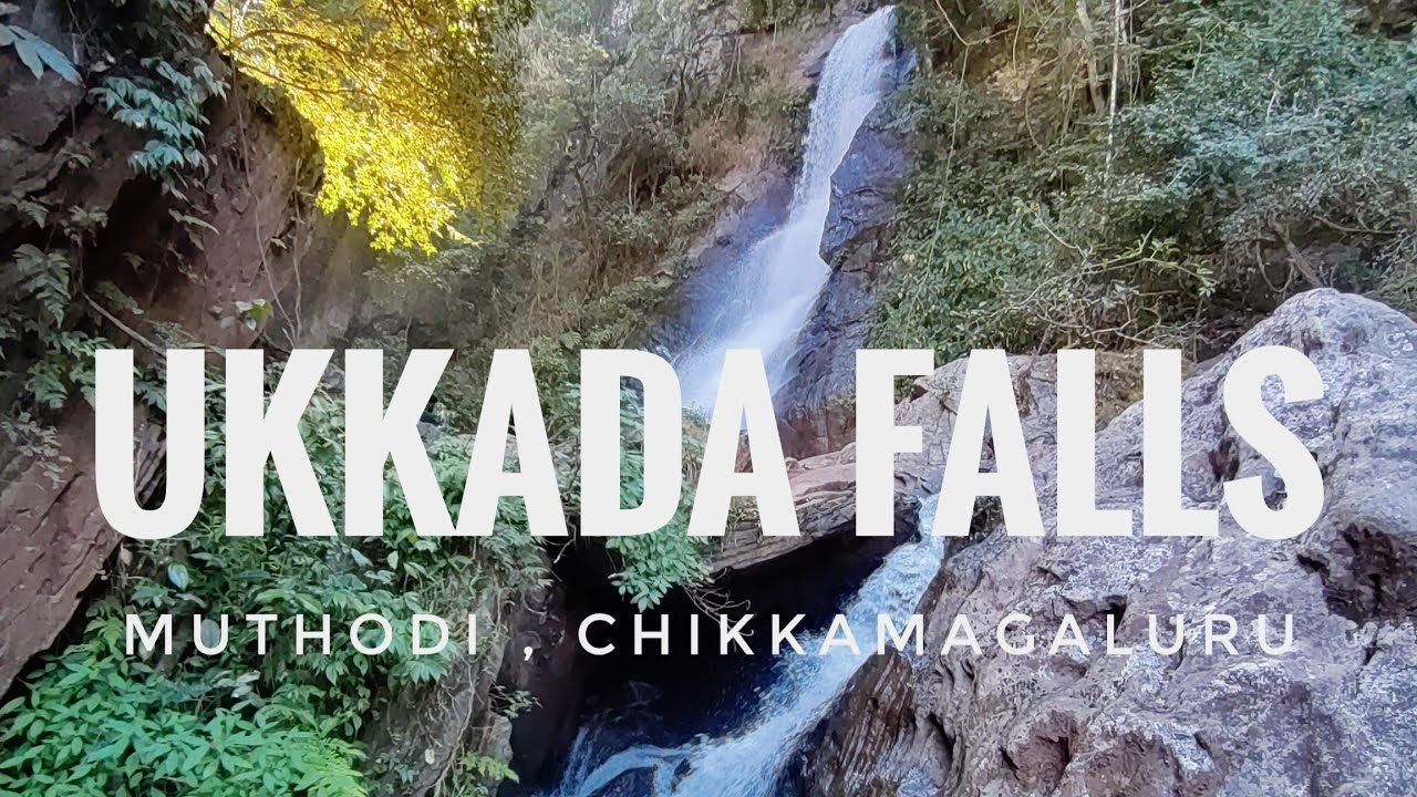 Ukkada Falls , Muthodi Chikkamagaluru - YouTube
