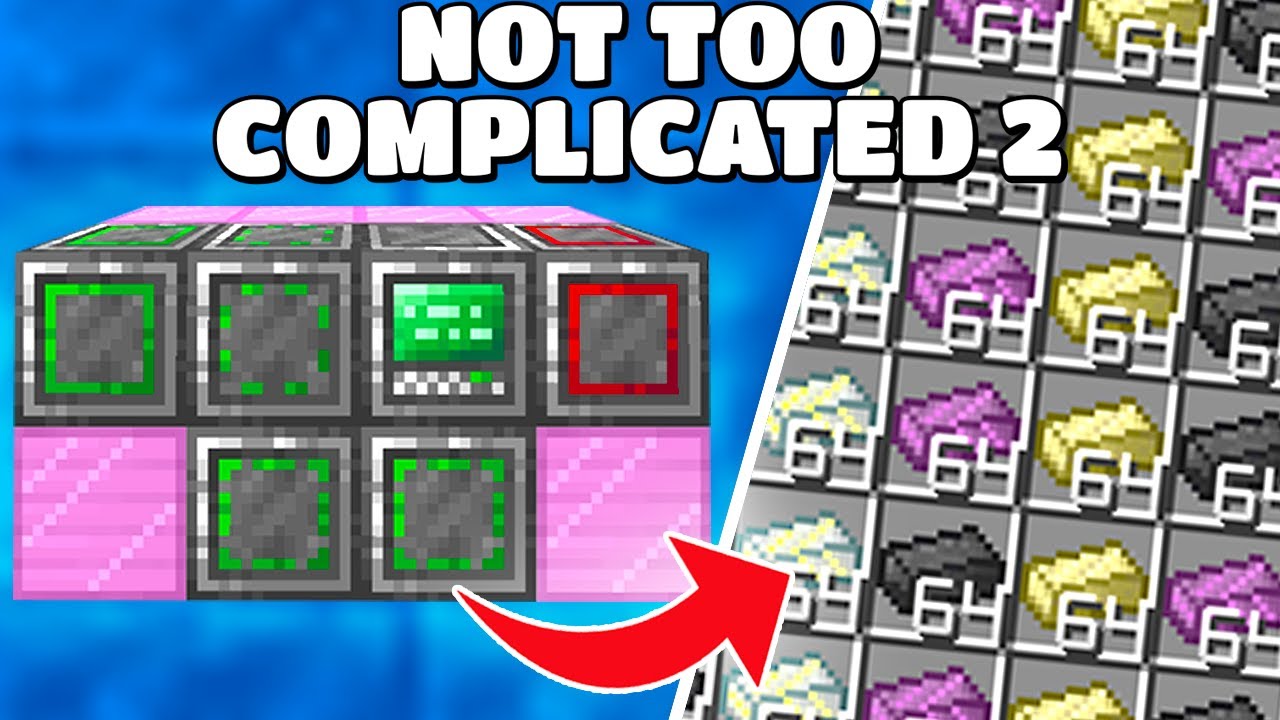 END RESIN PROCESSOR & NETHERITE SEED! Not Too Complicated 2 EP17 ...