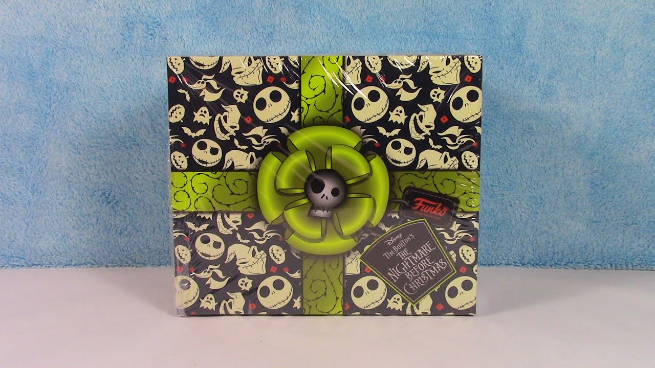 Funko Hot Topic Exclusive Nightmare Before Christmas Box - YouTube