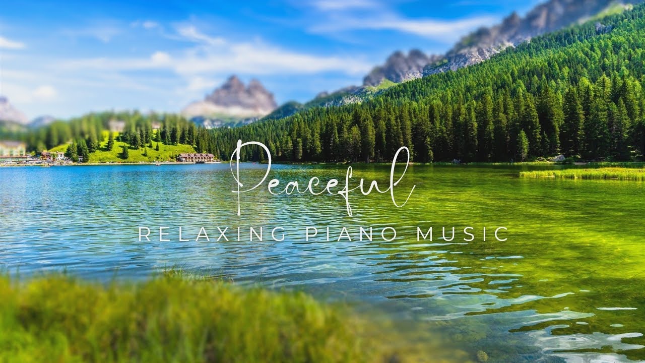 Peaceful Relaxing Piano Music🍃 Sleep Music, Stress Relief, Insomnia ...