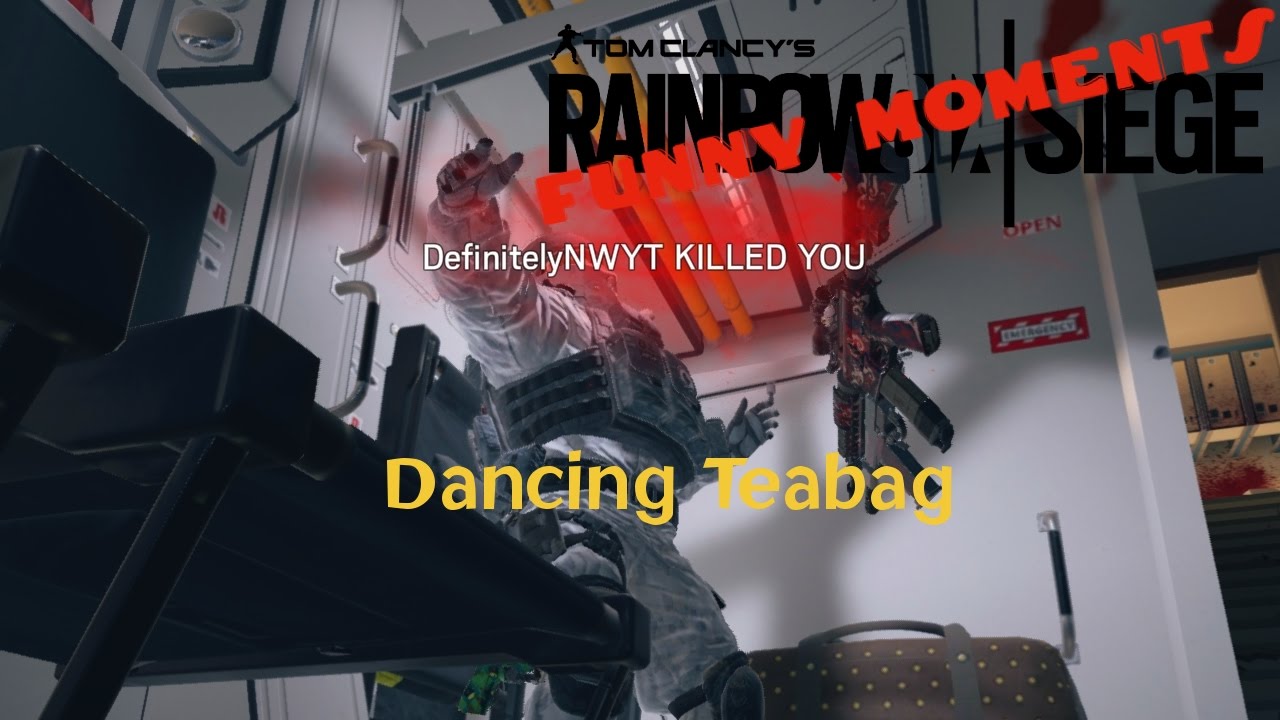 Dancing Teabag (Rainbow Six Siege Funny Moments) - YouTube