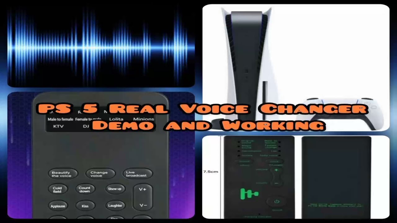 Real Voice Changer for PS5 PS4 Xbox Phone Etc with product links cheap ...