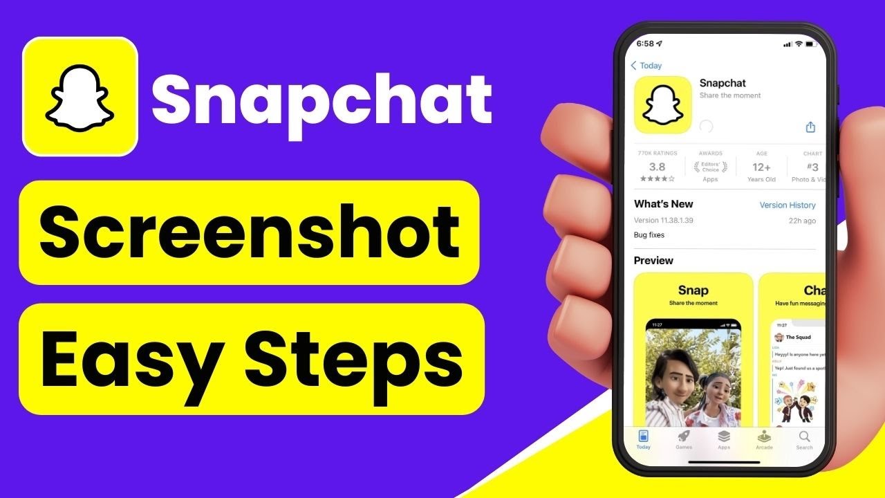 How to Screenshot on Snapchat - EASY STEPS - YouTube
