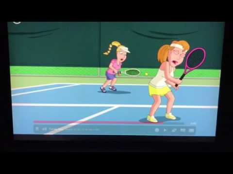 Family Guy - Stewie and Brian Tennis Tournament - YouTube