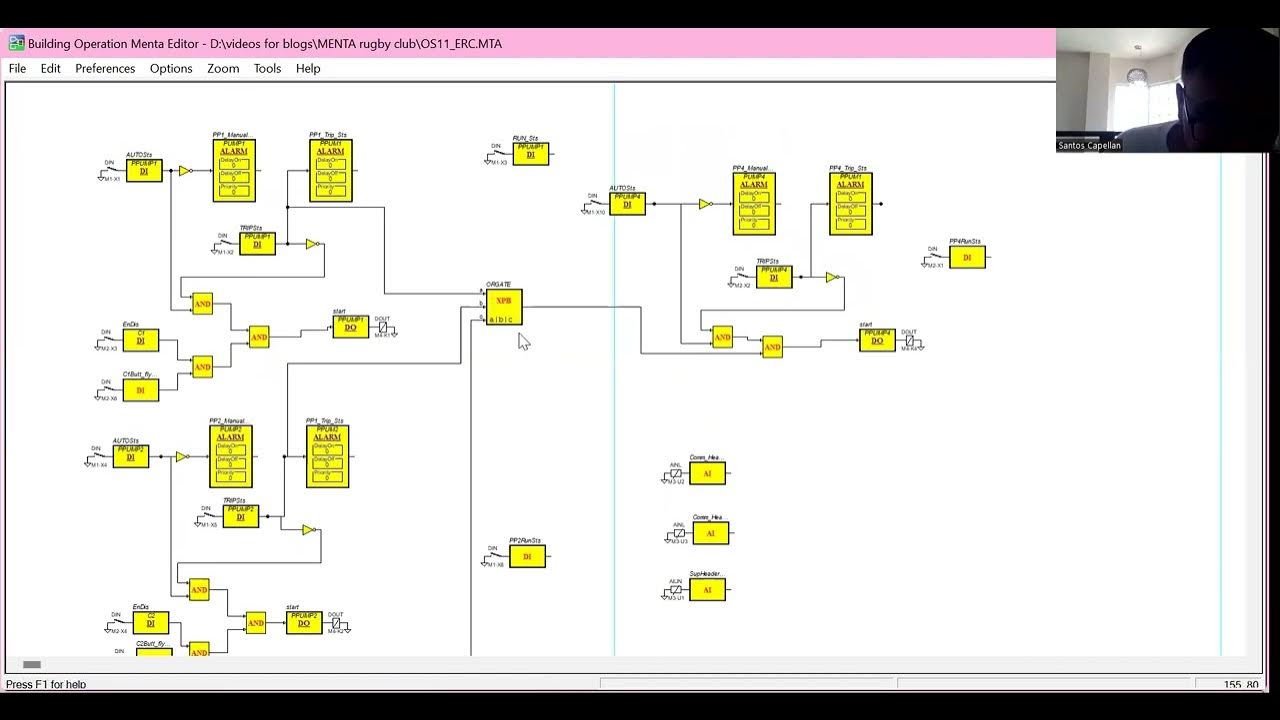 CONDESER PUMPS or Primary Pumps control logic program using Function Block. - YouTube