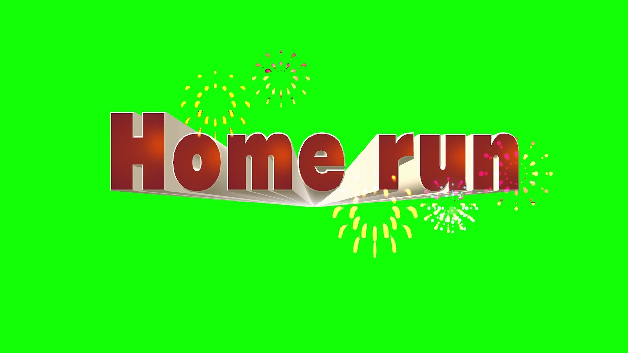 Wii Sports "Home Run" Green Screen (4K) - YouTube