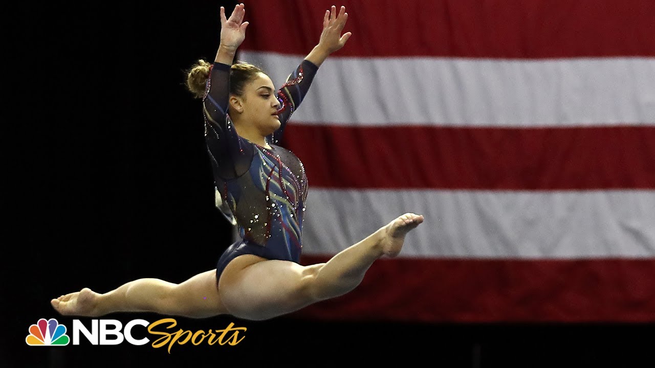 Laurie Hernandez IS BACK for the first time since Rio at 2021 Winter ...