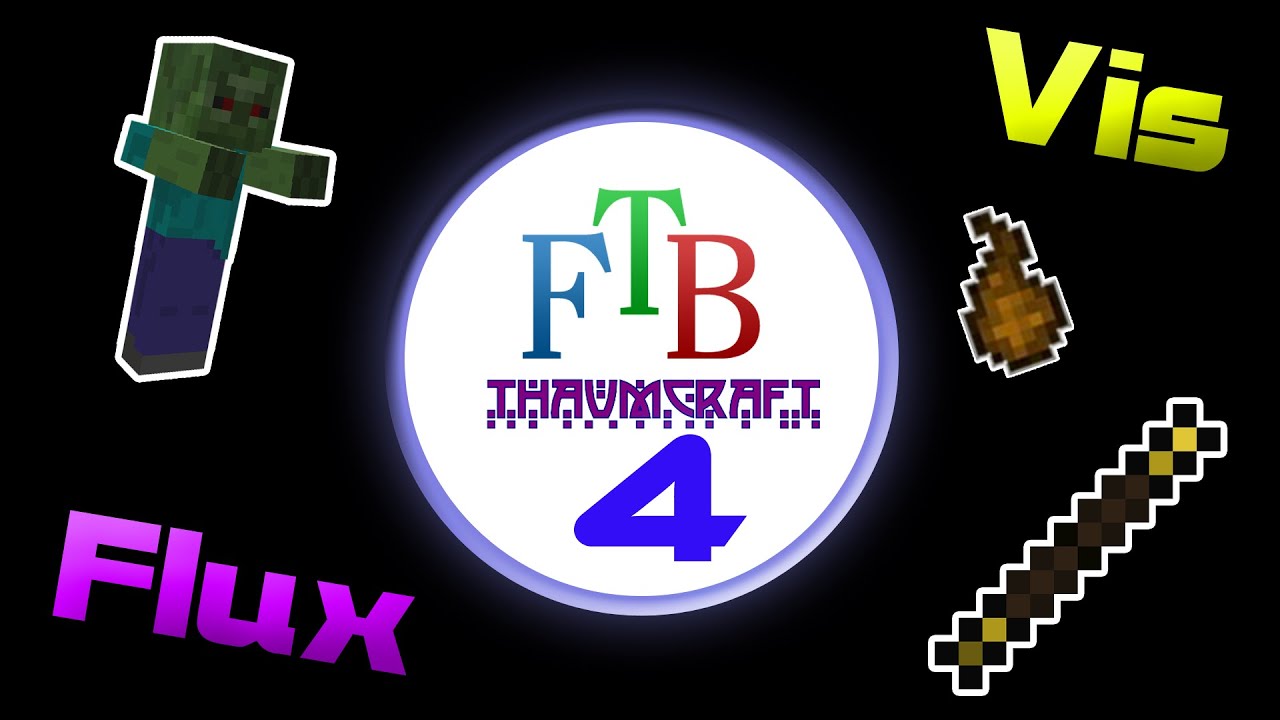 FTB LITE | Thaumcraft 3 | Magische Energie, Flux, Vis & Die Aura ...