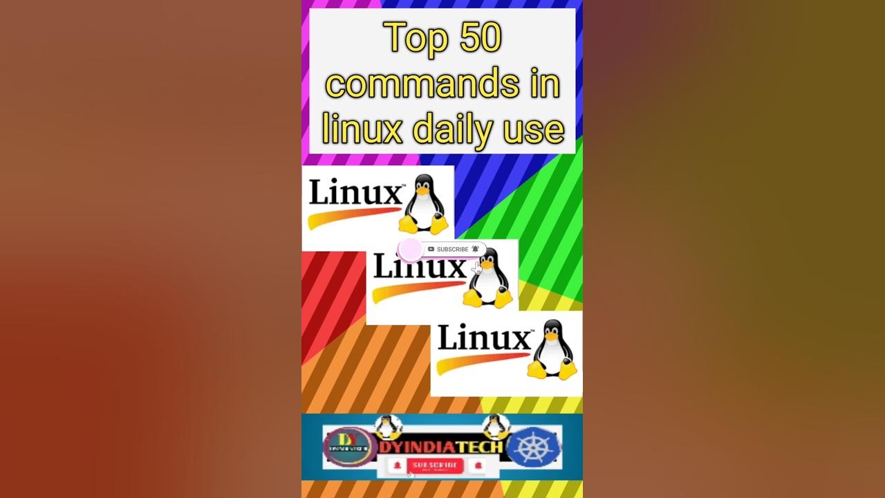 50 Linux Commands You Need to Know - YouTube