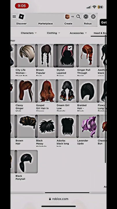 How to wear more than one hair in roblox #roblox - YouTube