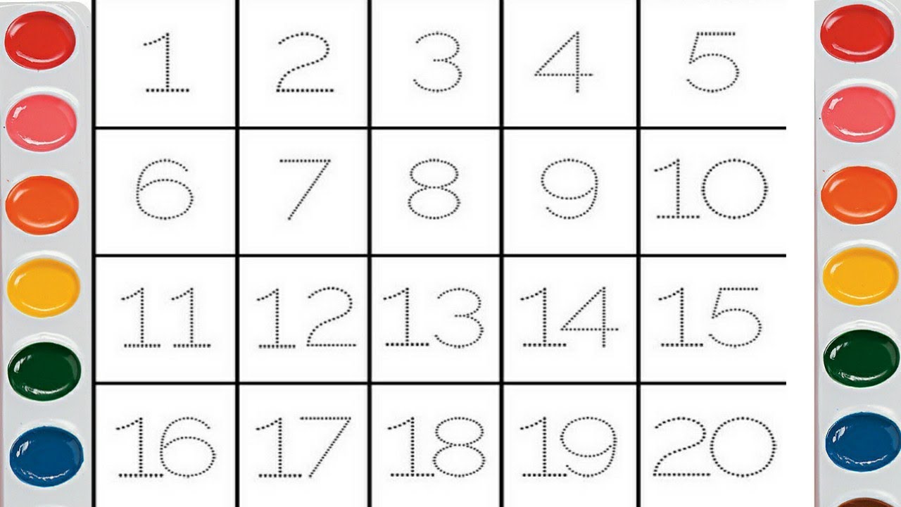 Counting| Learn to Counting 1 to 100 | 1234 Counting video Part 12 ...