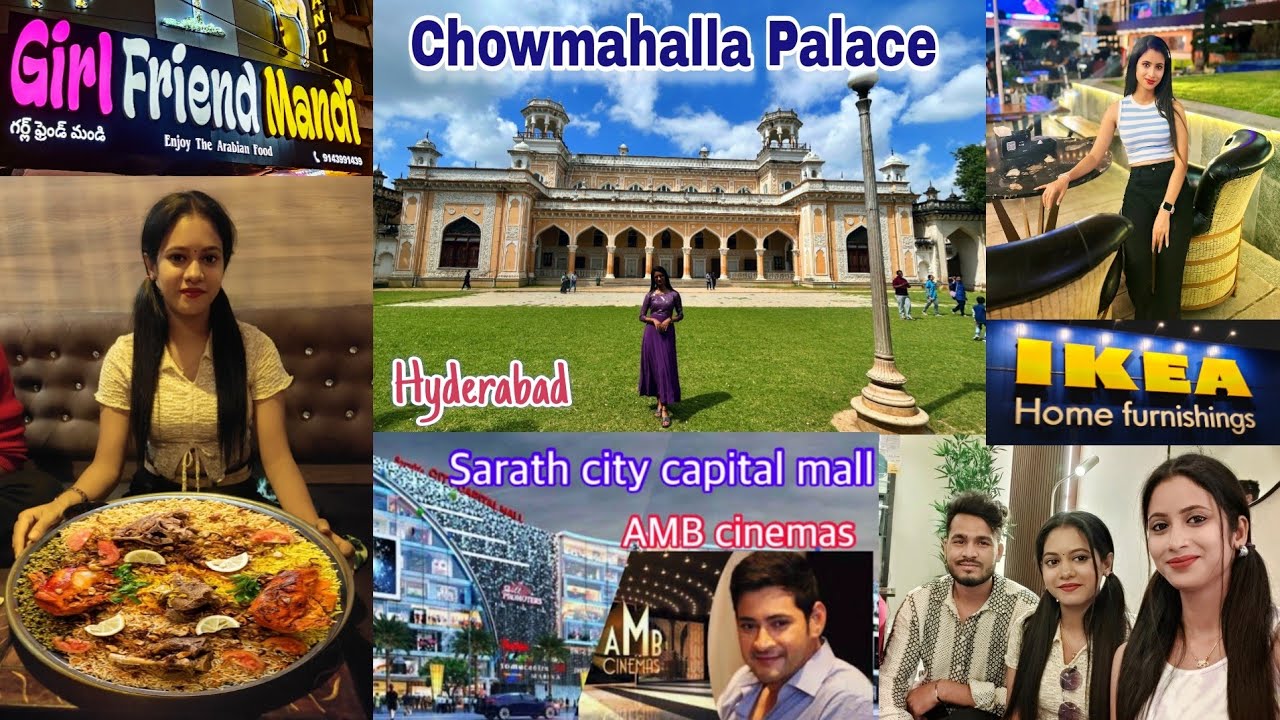 Chowmahalla Palace Hyderabad😍 || Mahesh Babu's AMB Cinemas ️ ...