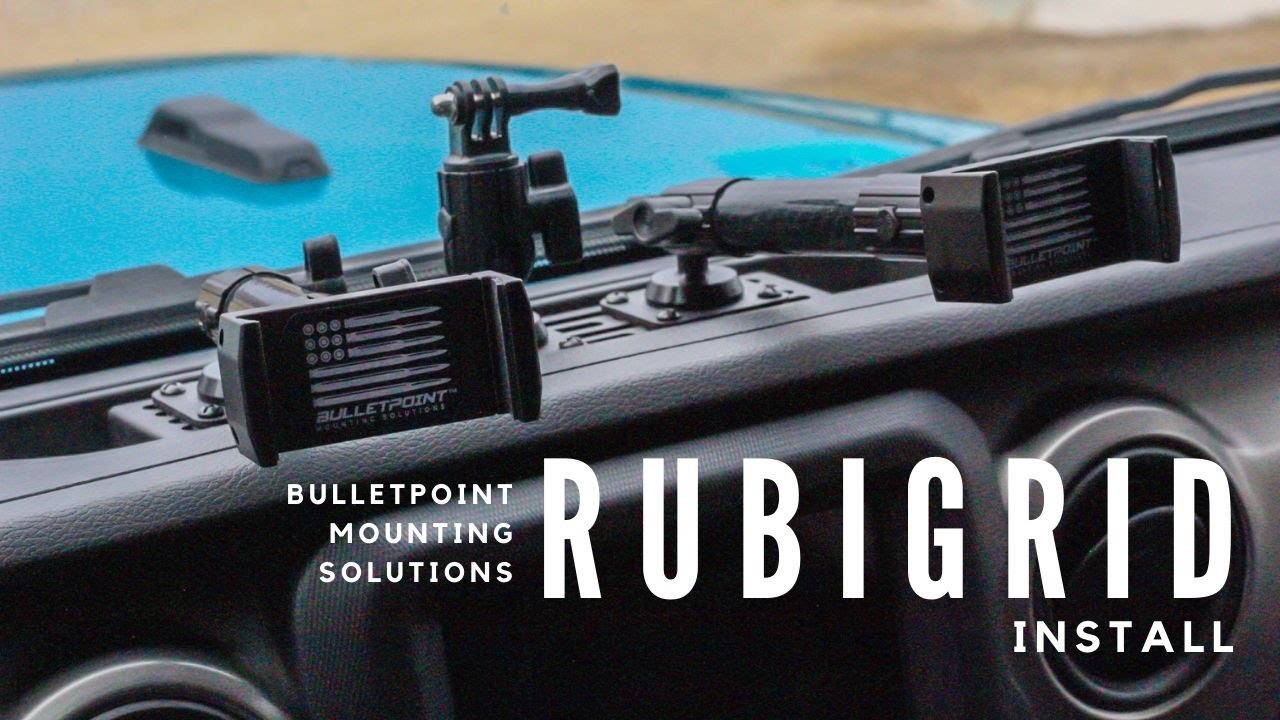 Bulletpoint Mounting Solutions | Jeep JL/JT RUBIGRID Install - YouTube