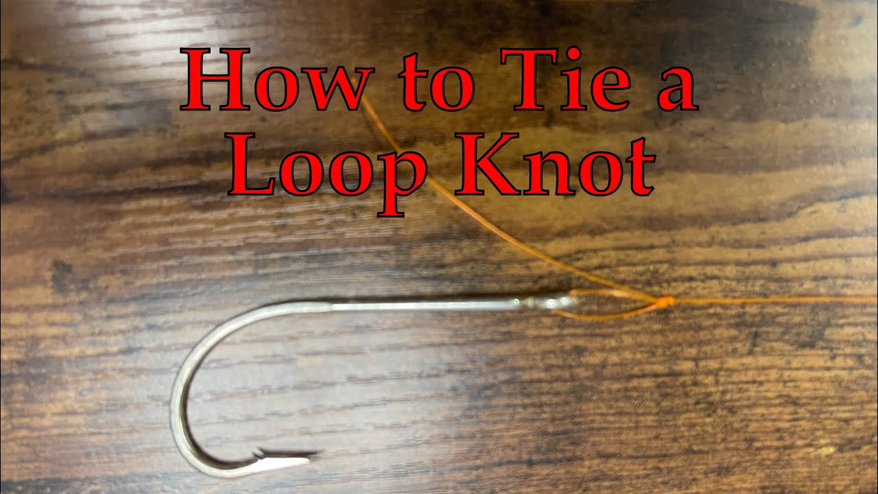 How to Tie a Loop Knot - YouTube