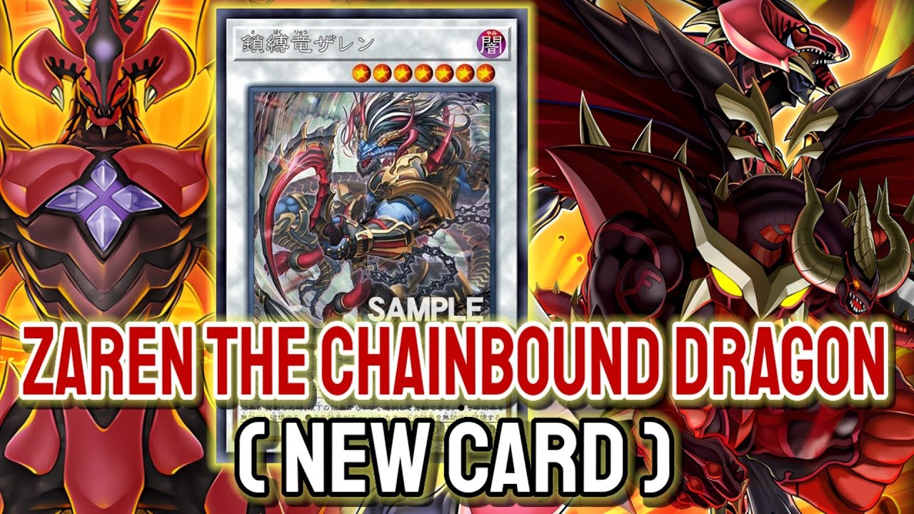 New Red Dragon Archfiend Support !!🔥 YGOPRO - Zaren the Chainbound ...