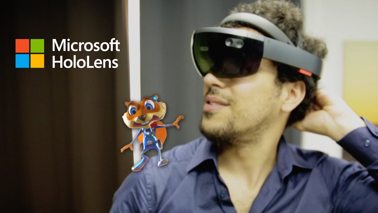 Reportage Hololens : Minority Report dans votre salon - YouTube
