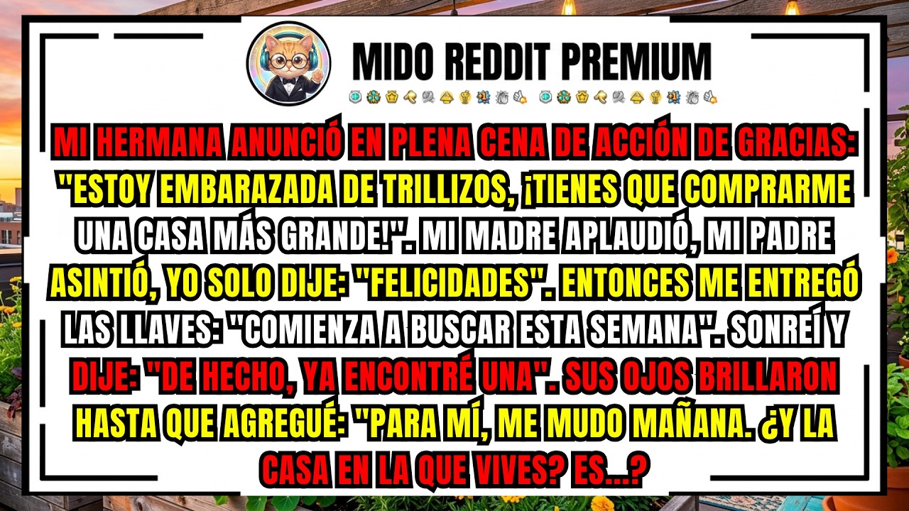 MI HERMANA ANUNCIÓ EN PLENA CENA DE ACCIÓN DE GRACIAS: "ESTOY ...
