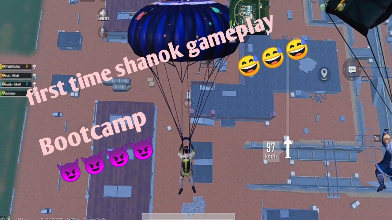 First time shanok gameplay 😈😈||Bootcamp😈||hunger gaming||Black vulture ...