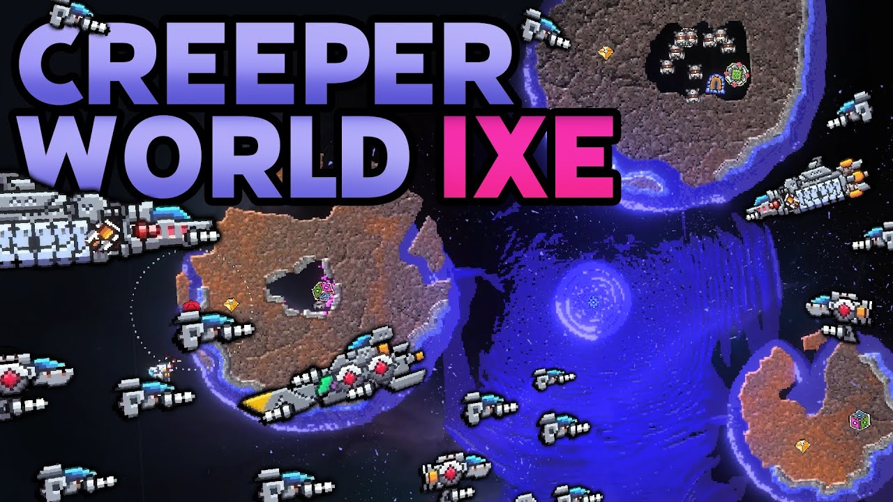 GRAVITY FROM MASSIVE PLANETS EFFECTS THE CREEP! - CREEPER WORLD IXE ...