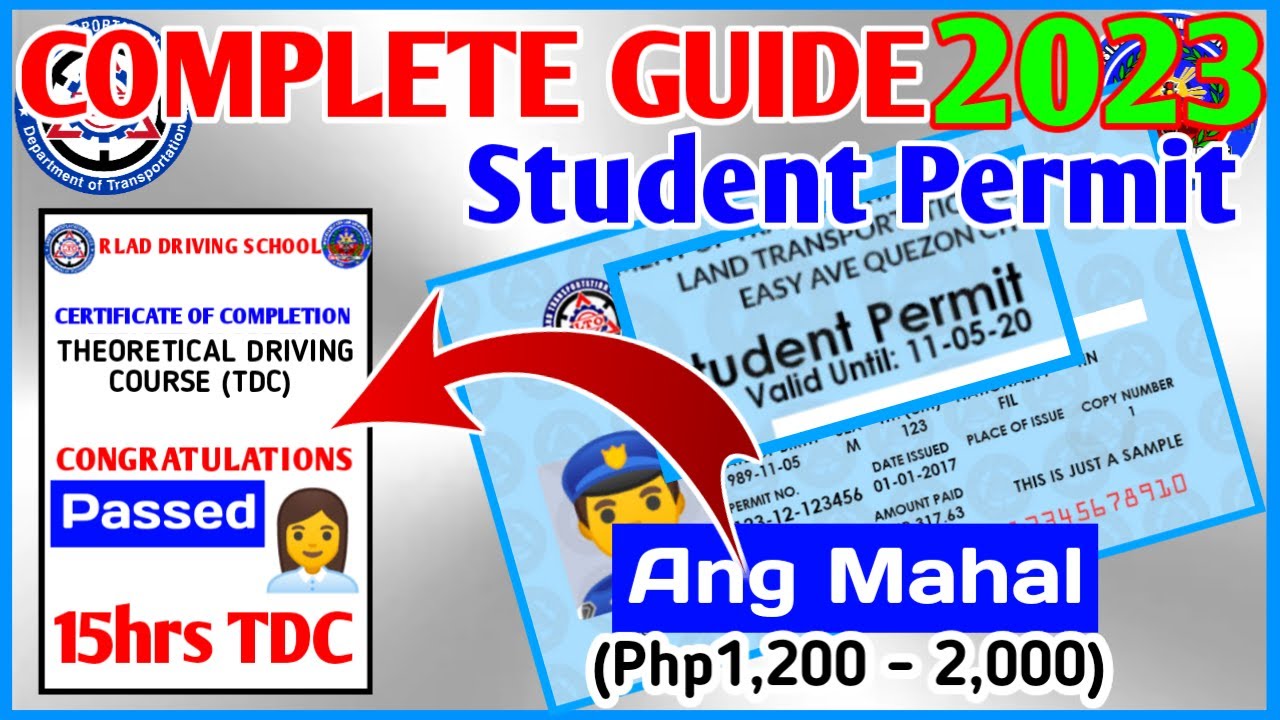 PAANO Kumuha Ng STUDENT PERMIT LTO 2023 STEP By STEP PROCESS paano-kumuha-ng-student-permit-lto-2023-step-by-step-process