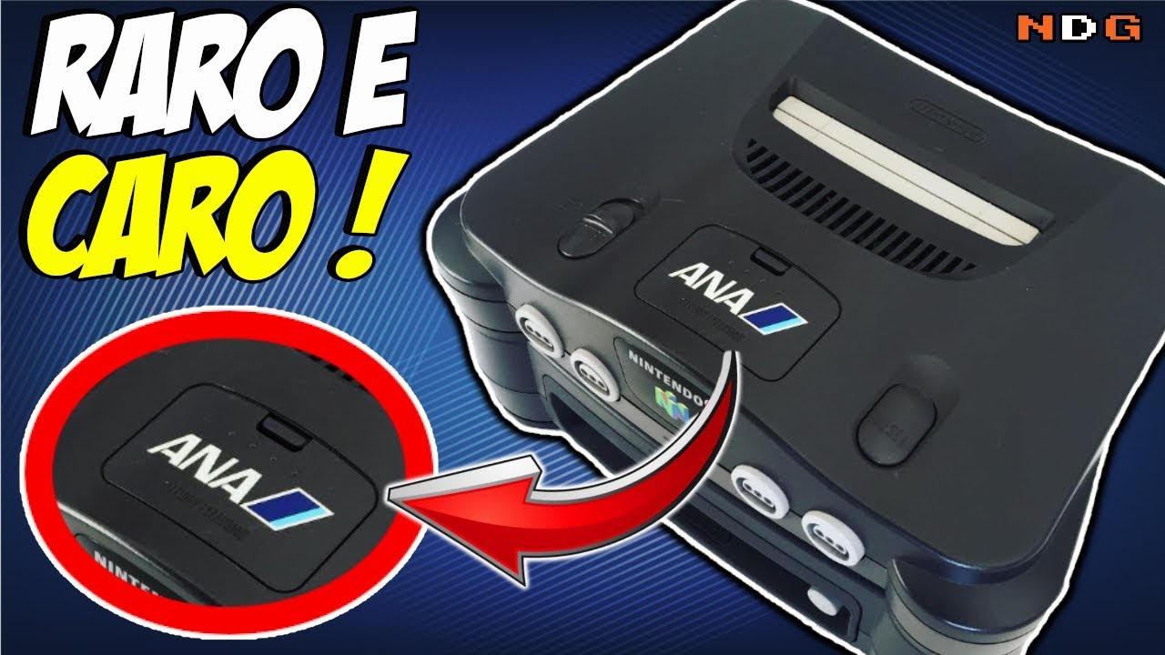 O extremamente raro Nintendo 64 ANA - YouTube