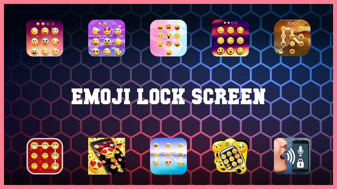 Top 10 Emoji Lock Screen Android Apps - YouTube