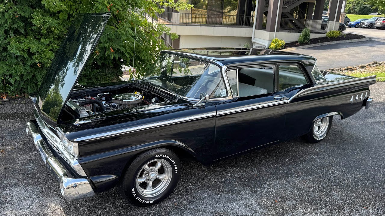 Test Drive 1959 Ford Custom 300 2 Door Sedan SOLD $19,900 Maple Motors ...