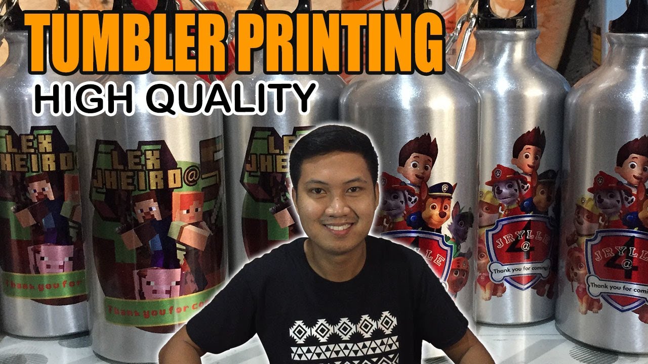LEARN TUMBLER HIGH QUALITY PRINTING - YouTube