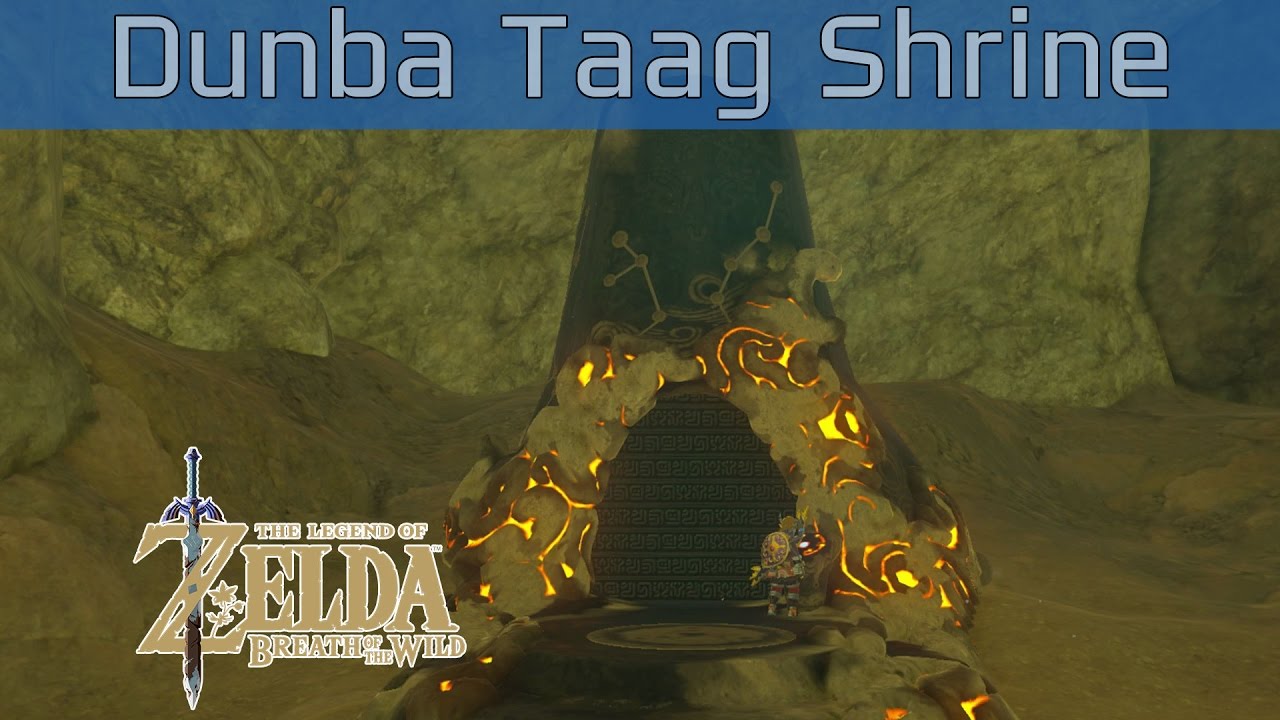 The Legend of Zelda: Breath of the Wild - Dunba Taag Shrine Walkthrough ...