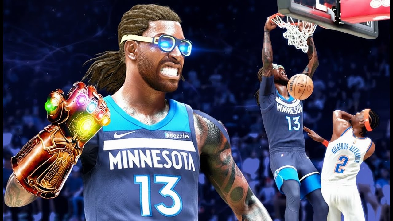 Thanos Poster Dunks MVP Shai in His Return to My Career! (NBA 2K) - YouTube