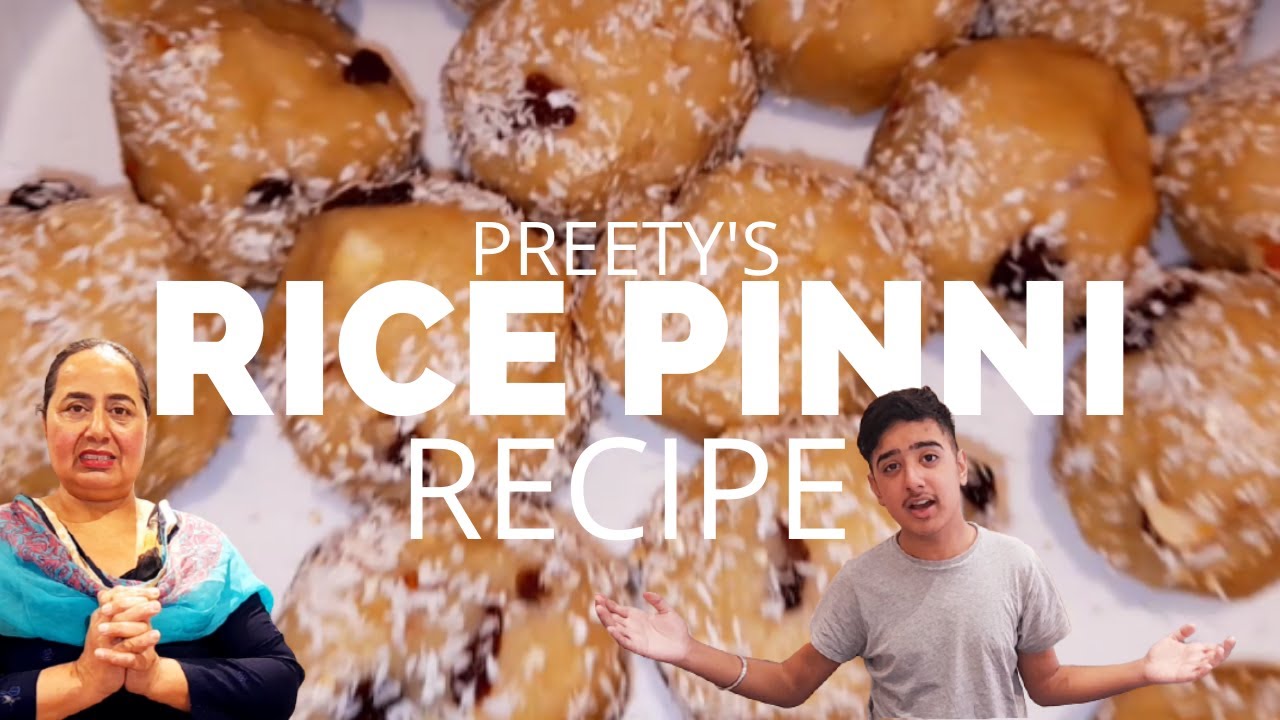 Preety's Rice Flour Pinniyan| Chawal Ki Pinni/ Ladoo Recipe| Cholan ...